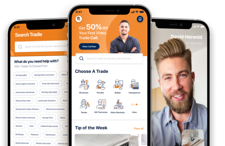 Video Tradie – Turn your phone into a Tradie